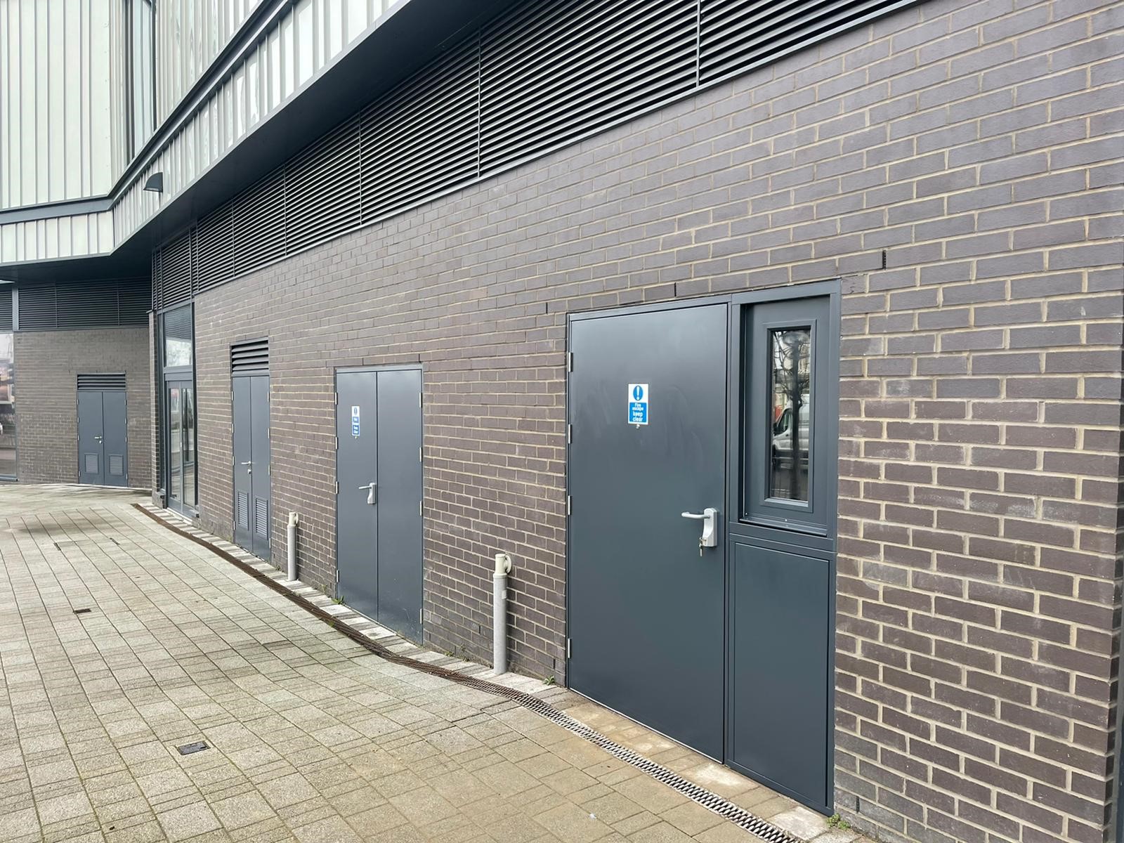 Security Rated Steel Hinged Doors | Fox Industrial Doors Ltd